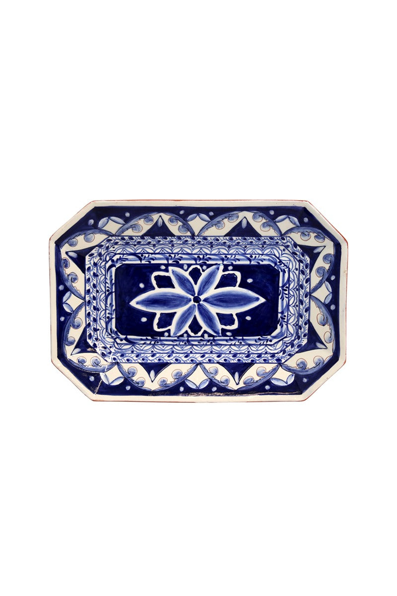 Alentejo Terracotta Octagonal Platter By Casafina - Marie Flanigan