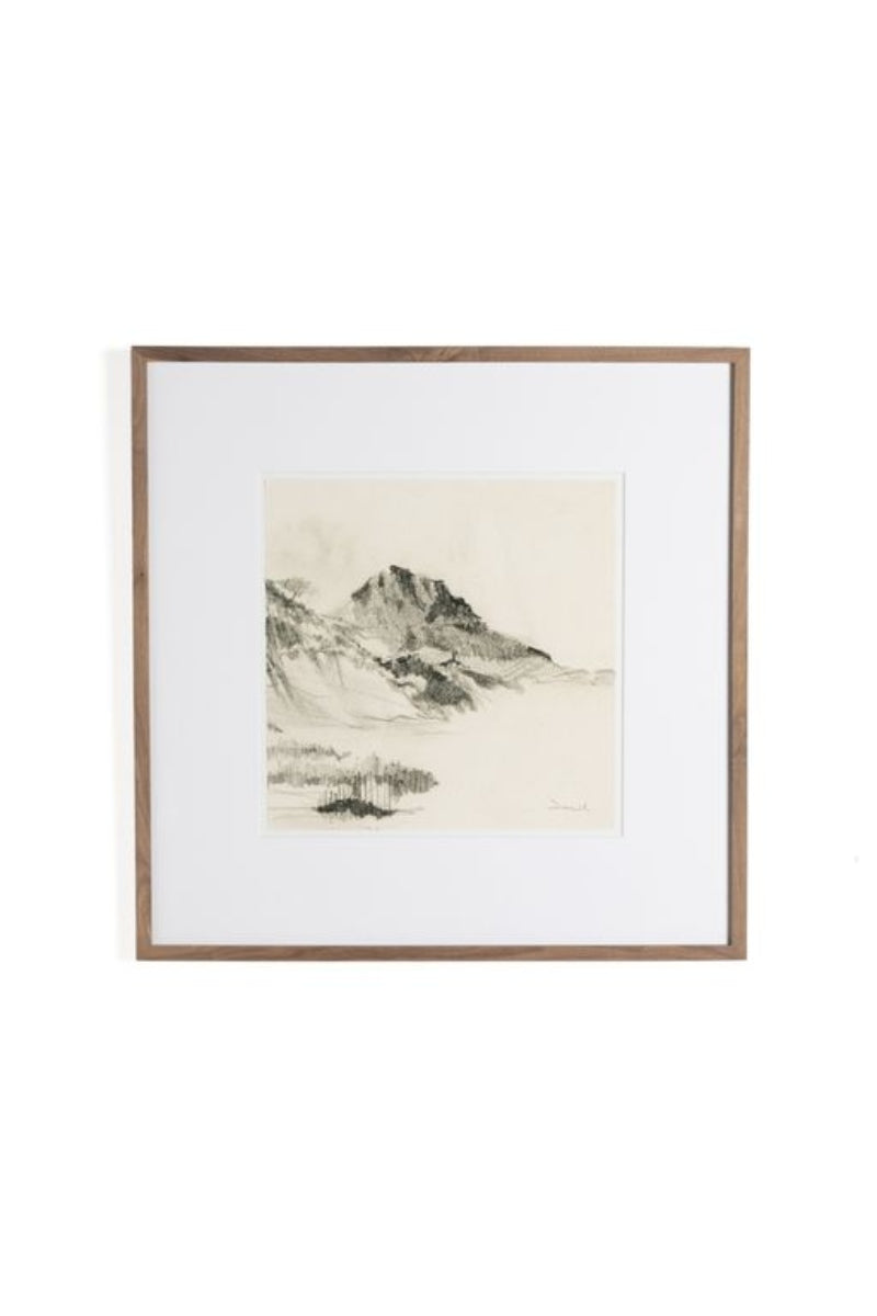 Land Sketch 2 By Dan Hobday - Marie Flanigan